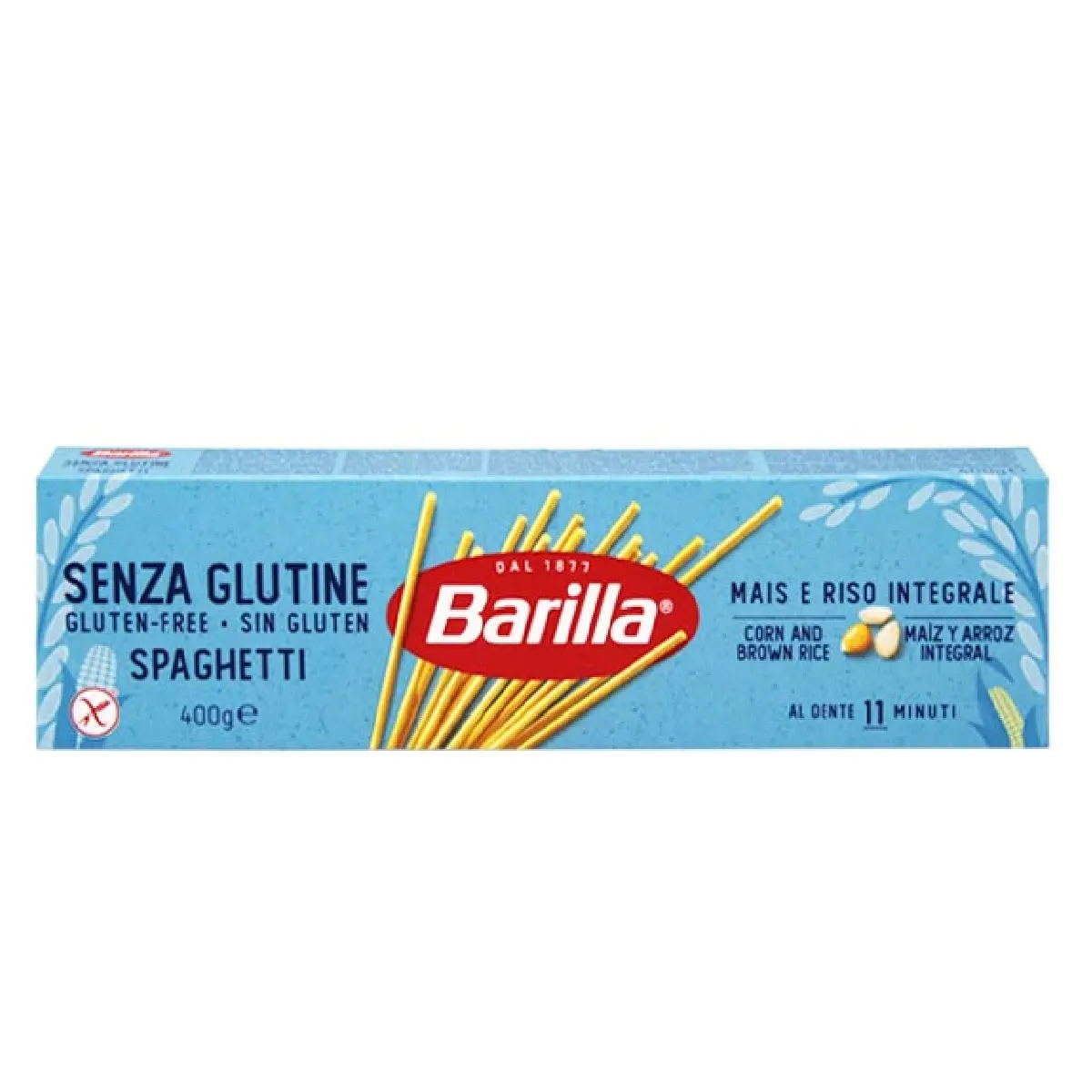 Barilla Testenina bez glutena Spaghetti, 400g