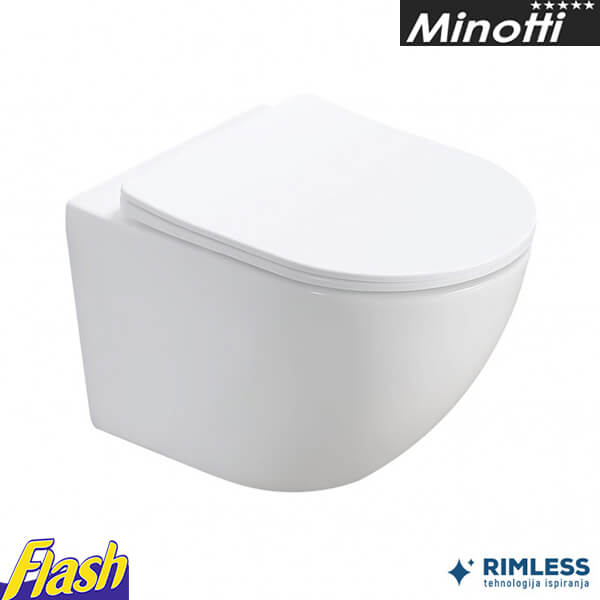 Konzolna WC šolja – Minotti PERLA – MWH200