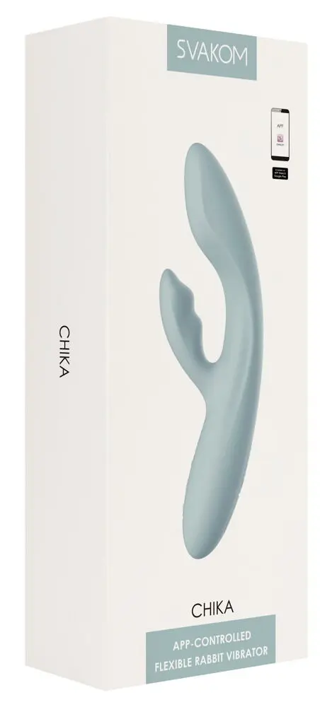 Svakom Smart vibrator Chika Zeka, Sivi