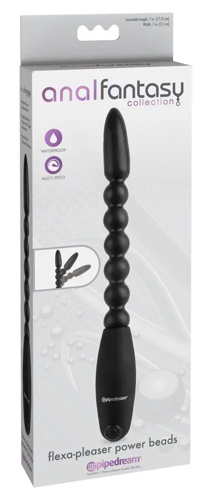 Pipedream Anal fantasy Analni vibrator, Crni