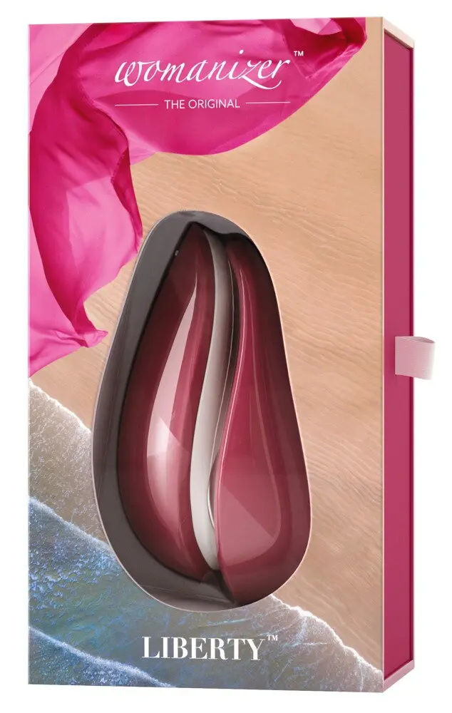 Womanizer Liberty Klitoralni stimulator, Crveni