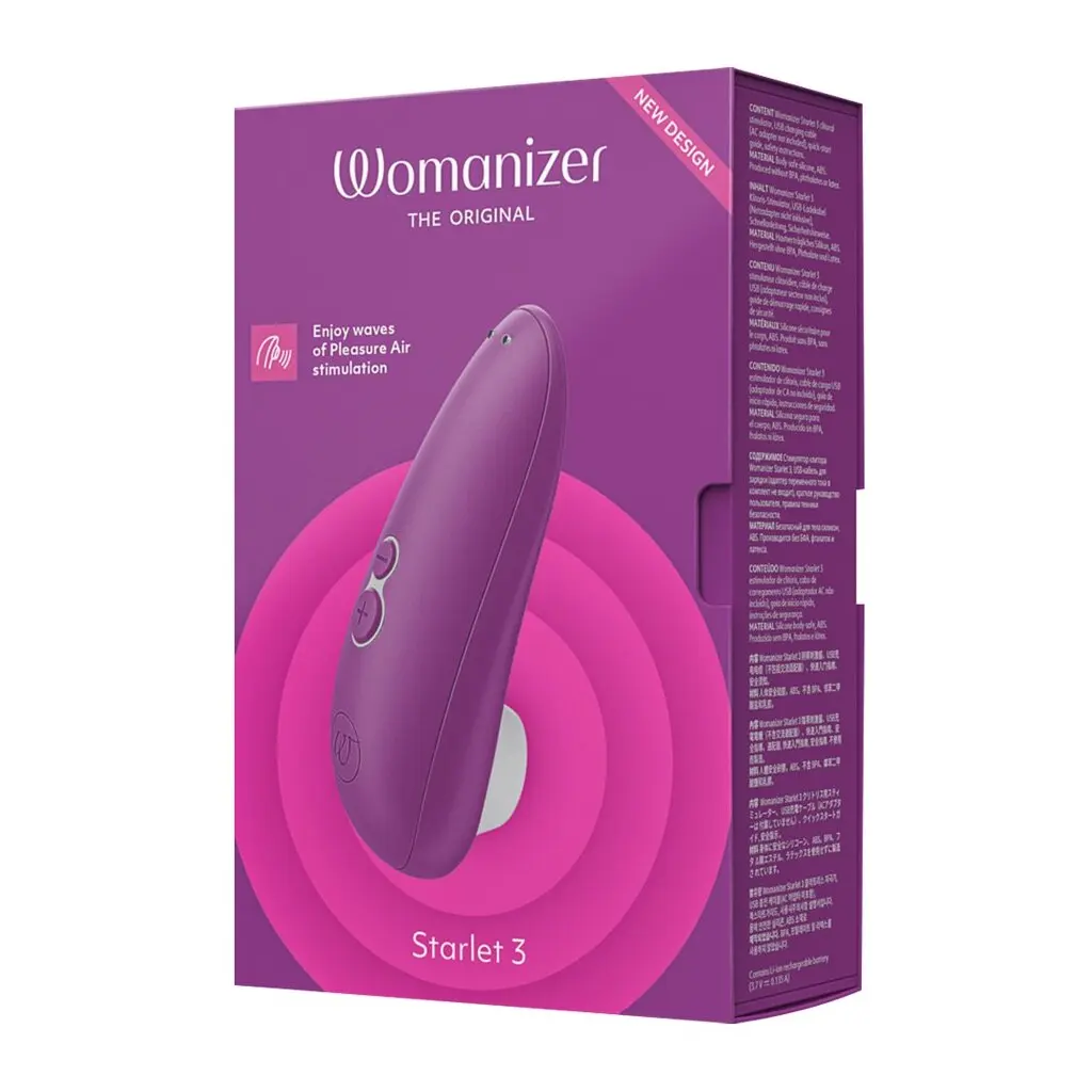 Womanizer Klitoralni stimulator Starlet, Ljubičasti