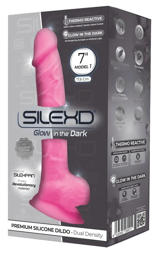 Silexd Svetleći dildo, Roze