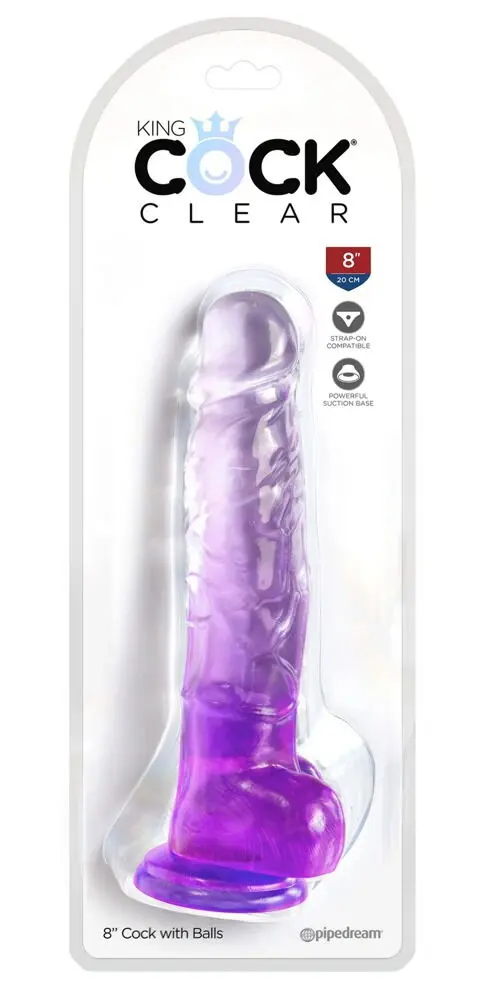 Pipedream King Cock Dildo sa testisima, Providni