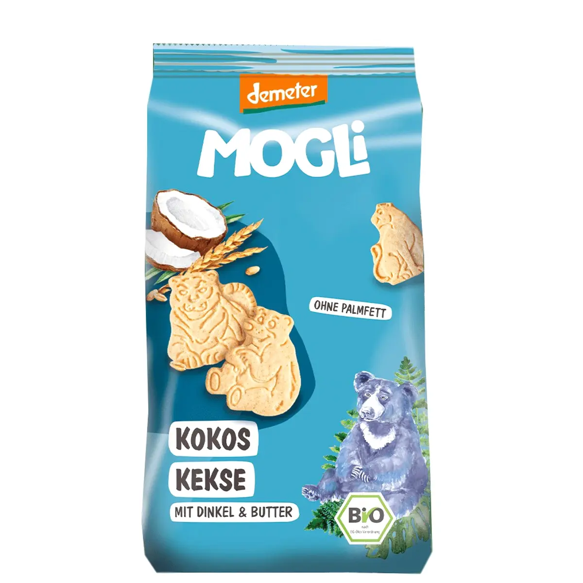 Mogli Organski keks sa kokosom, 125g