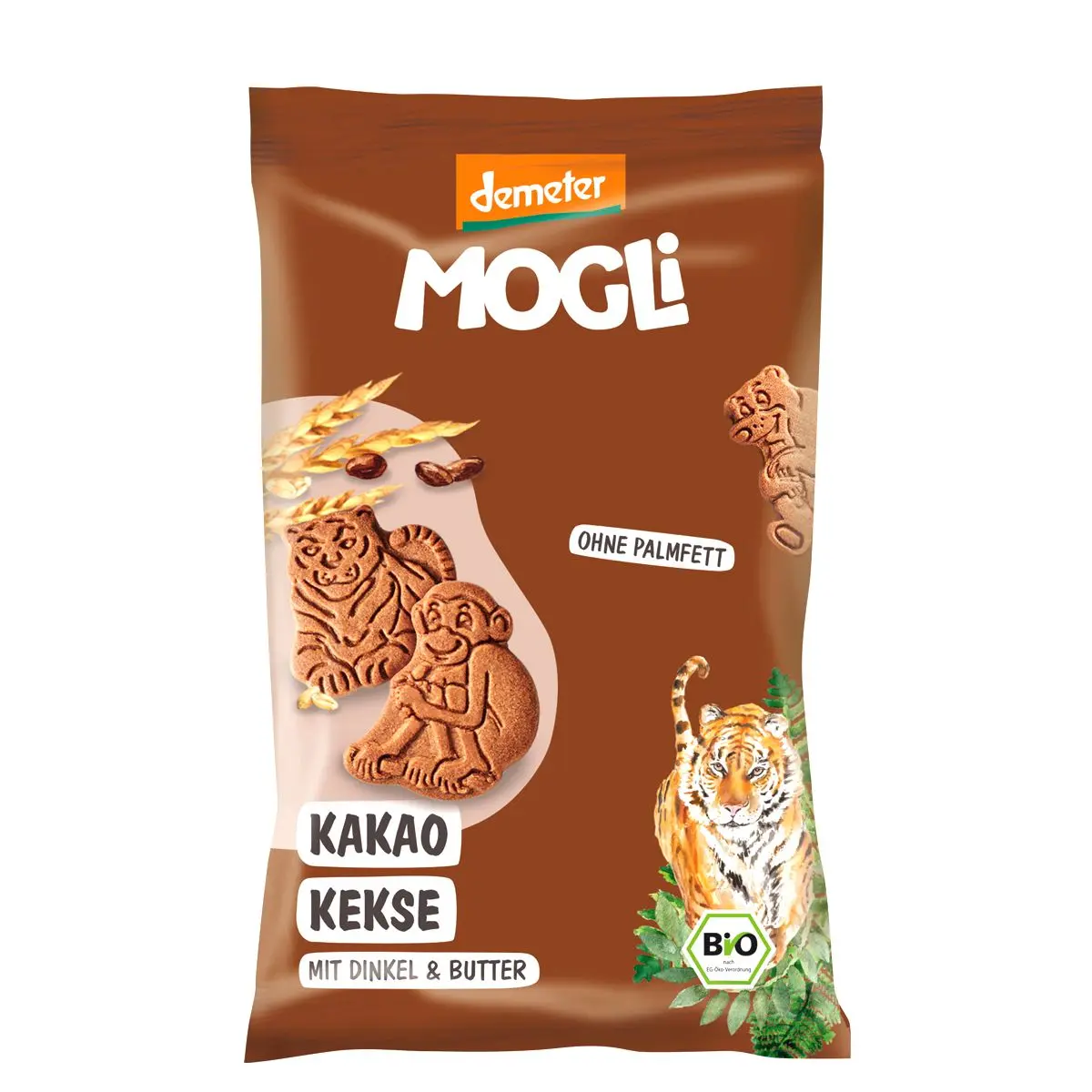 Mogli Organski kakao keks sa speltom i puterom, 125g