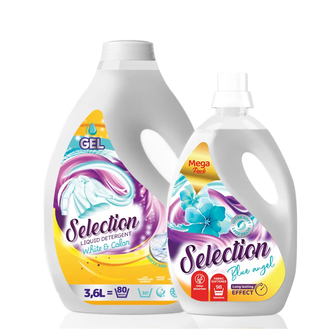 Selection Set Tečni deterdžent White&Color 3.6I+Omekšivač Blue angel 2.45l