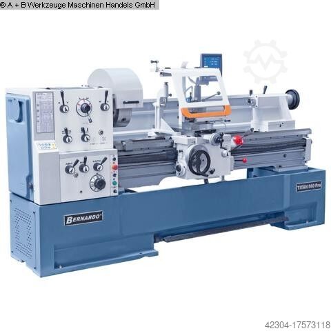 Lathe-conventional-electronic
BERNARDO TITAN 560-2000 PRO