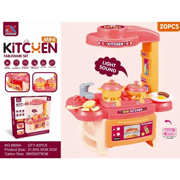 HK MINI Set igračka KuhinjsIgračka kuhinjski set 20 delova