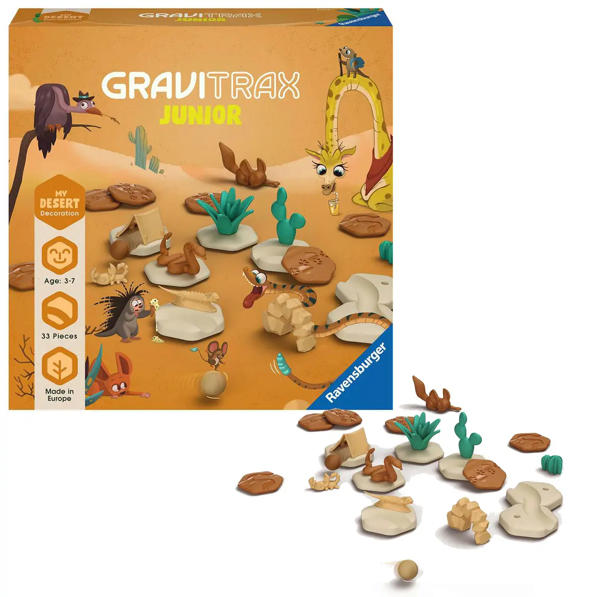 Ravensburger Društvena igra Gravitrax Junior Desert dodatak