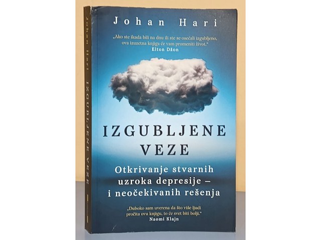 IZGUBLJENE VEZE Johan Hari