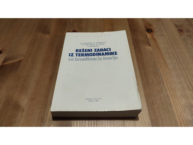 Rešeni zadaci iz termodinamike sa izvodima iz teorije