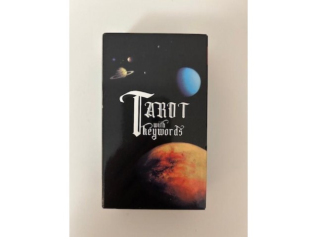 Tarot Karte RIDER WAITE TAROT with keywords