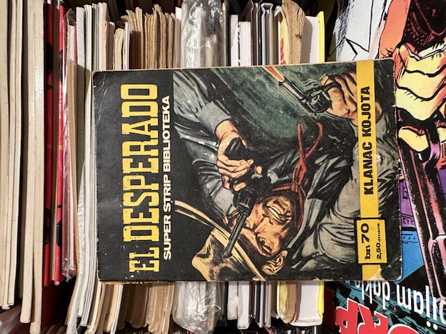 EL DESPERADO 2 - Klanac kojota - SUPER STRIP 70