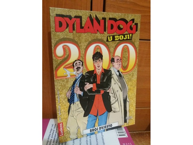 Dylan Dog Ludens br. 118 - Broj dvjesto - u boji