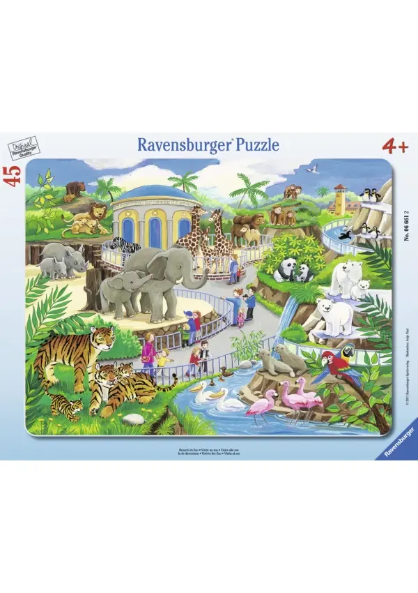 Ravensburger Puzzle Poseta zoo vrtu, 45 delova