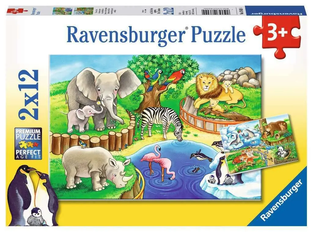 Ravensburger Puzzle Zoo vrt