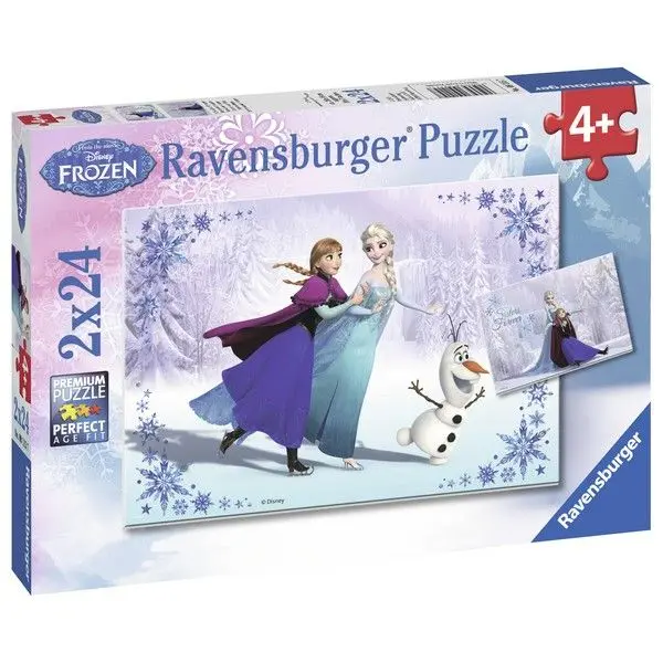 Ravensburger Puzzle Frozen klizaju