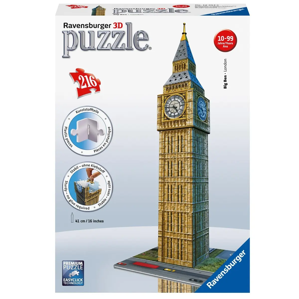 Ravensburger 3D puzzle Big Ben, 216 delova