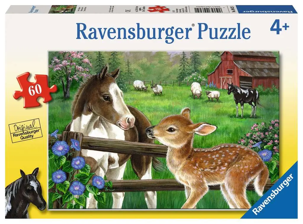 Ravensburger Puzzle Novi prijatelji, 60 delova