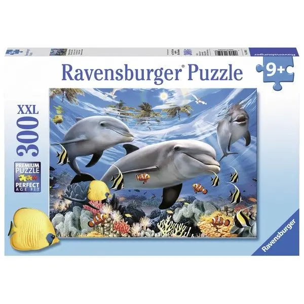 Ravensburger Puzzle Delfini, 300 delova