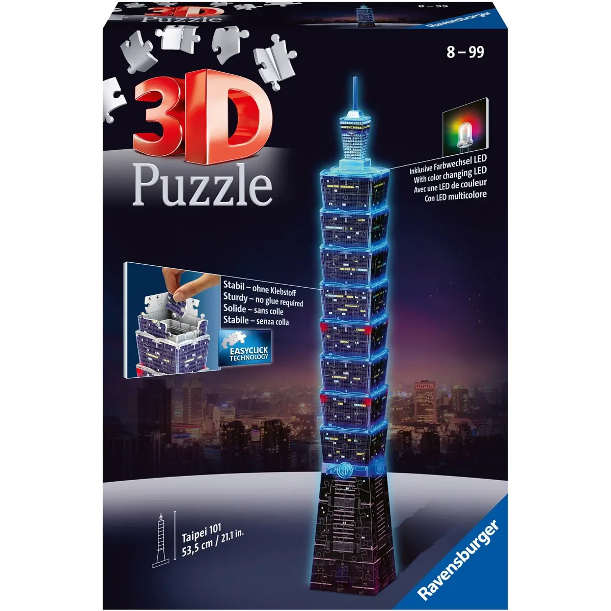 Ravensburger 3D puzzle Finansijski centar Taipei 101