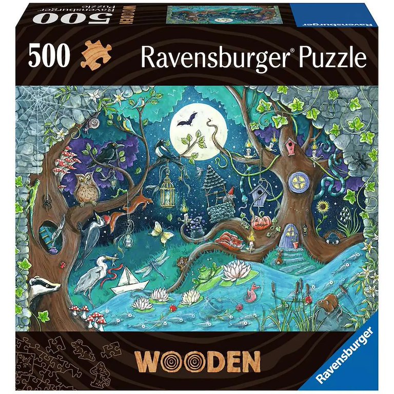 Ravensburger Puzzle Fantastična šuma, 500 delova