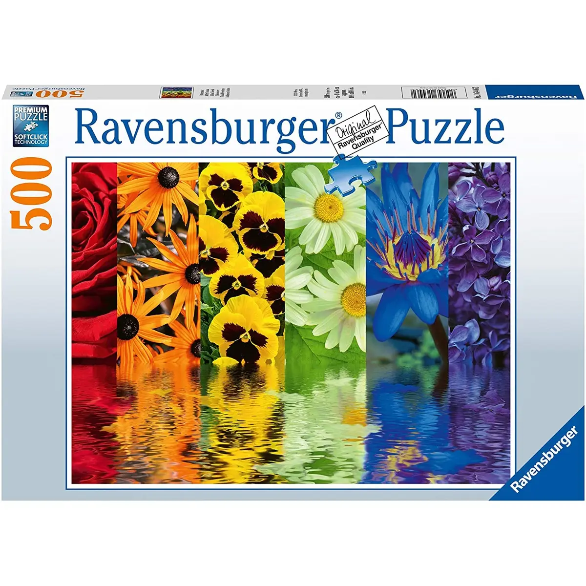 Ravensburger Puzzle Refleksija cveća, 500 delova