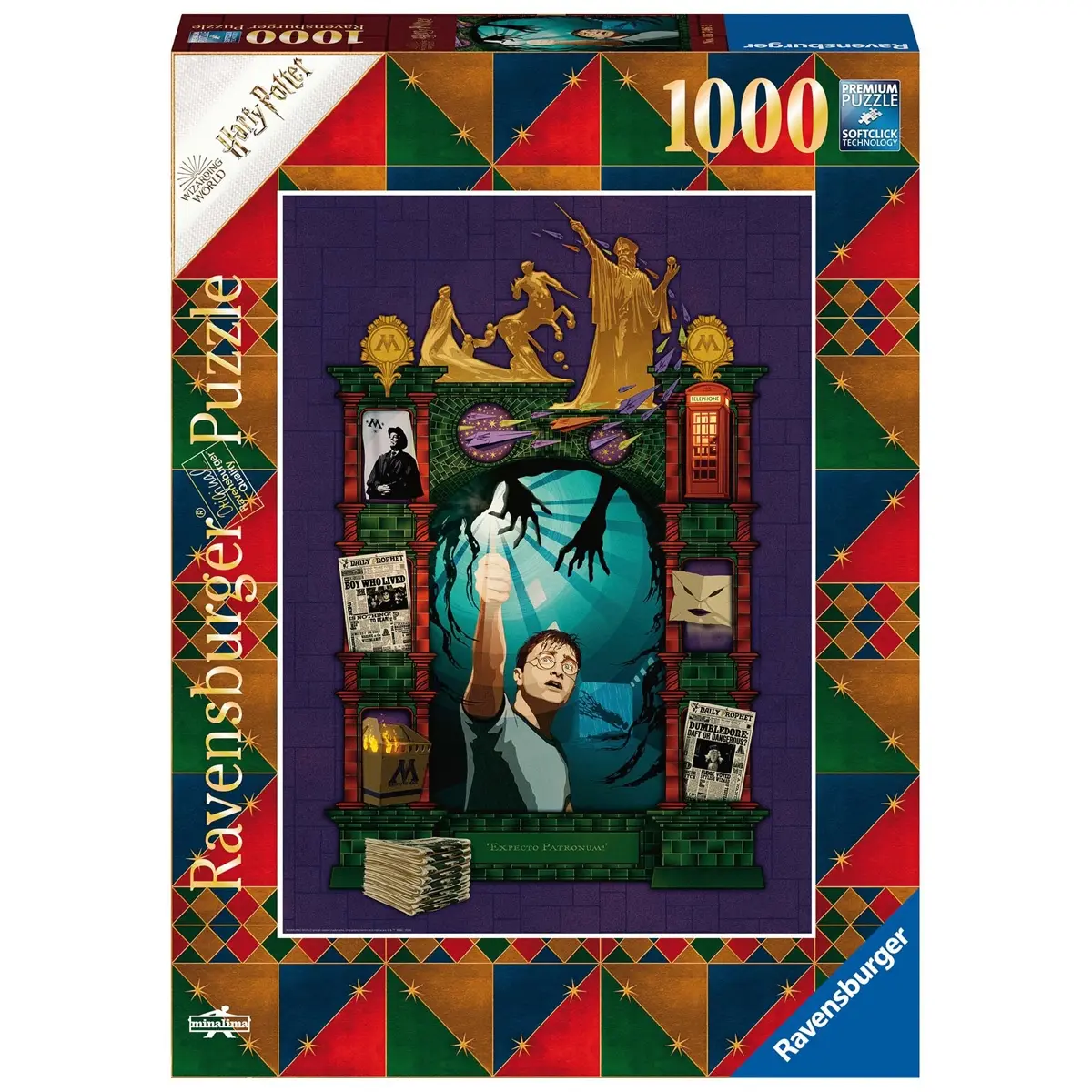 Ravensburger Puzzle Hari Poter, 1000 delova