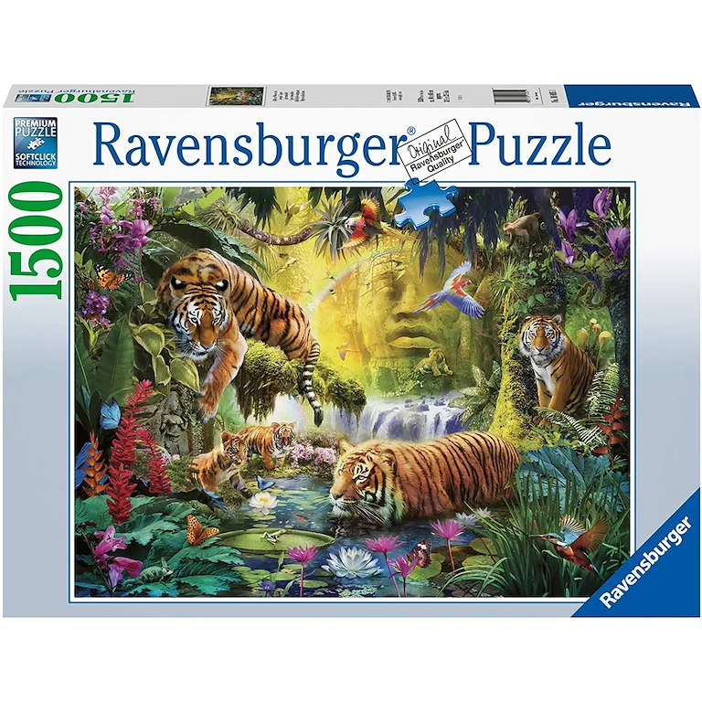 Ravensburger Puzzle Tigar, 1500 delova