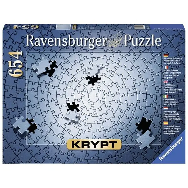 Ravensburger Puzzle Krypt srebrni, 1000 delova