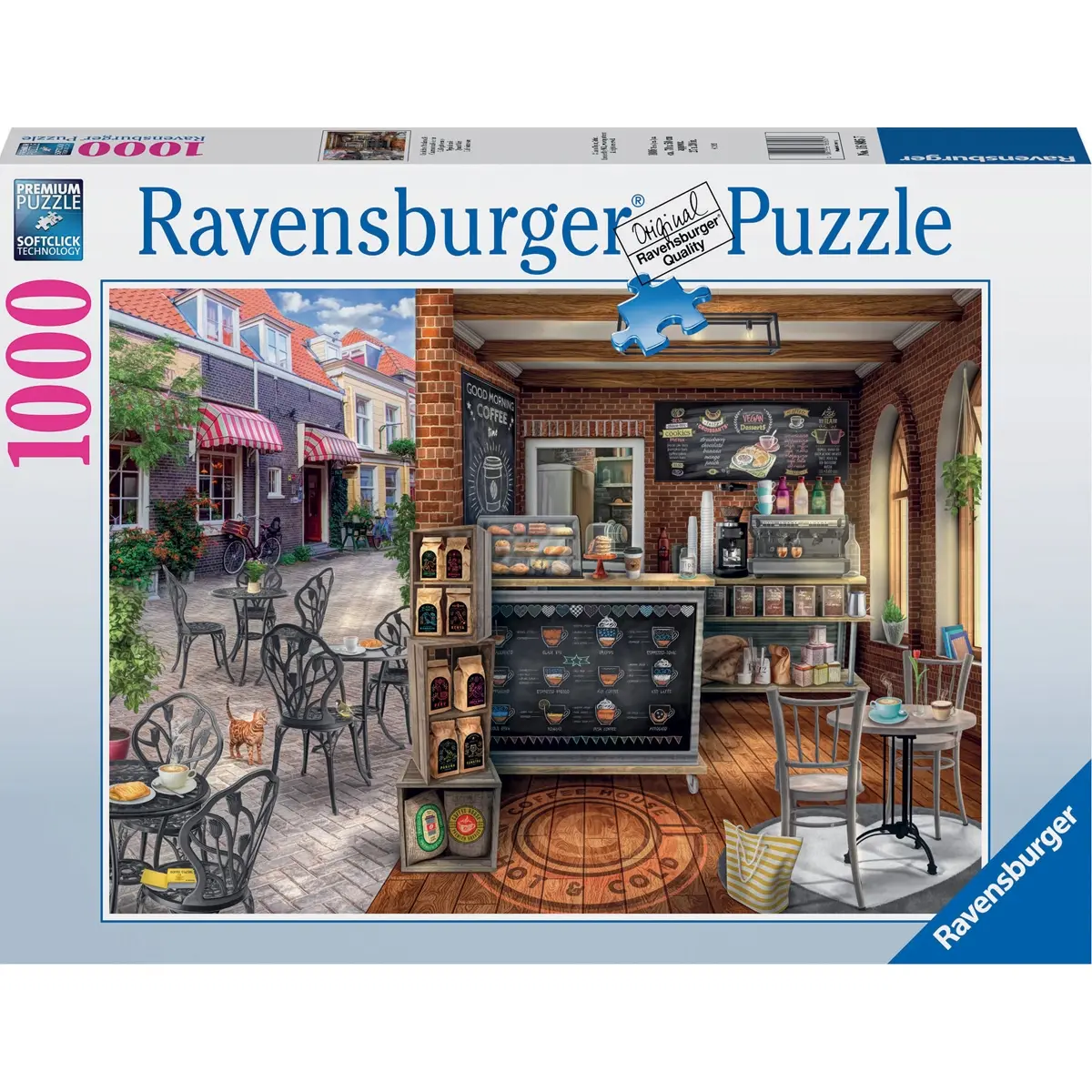 Ravensburger Puzzle Neobičan kafić, 1000 delova