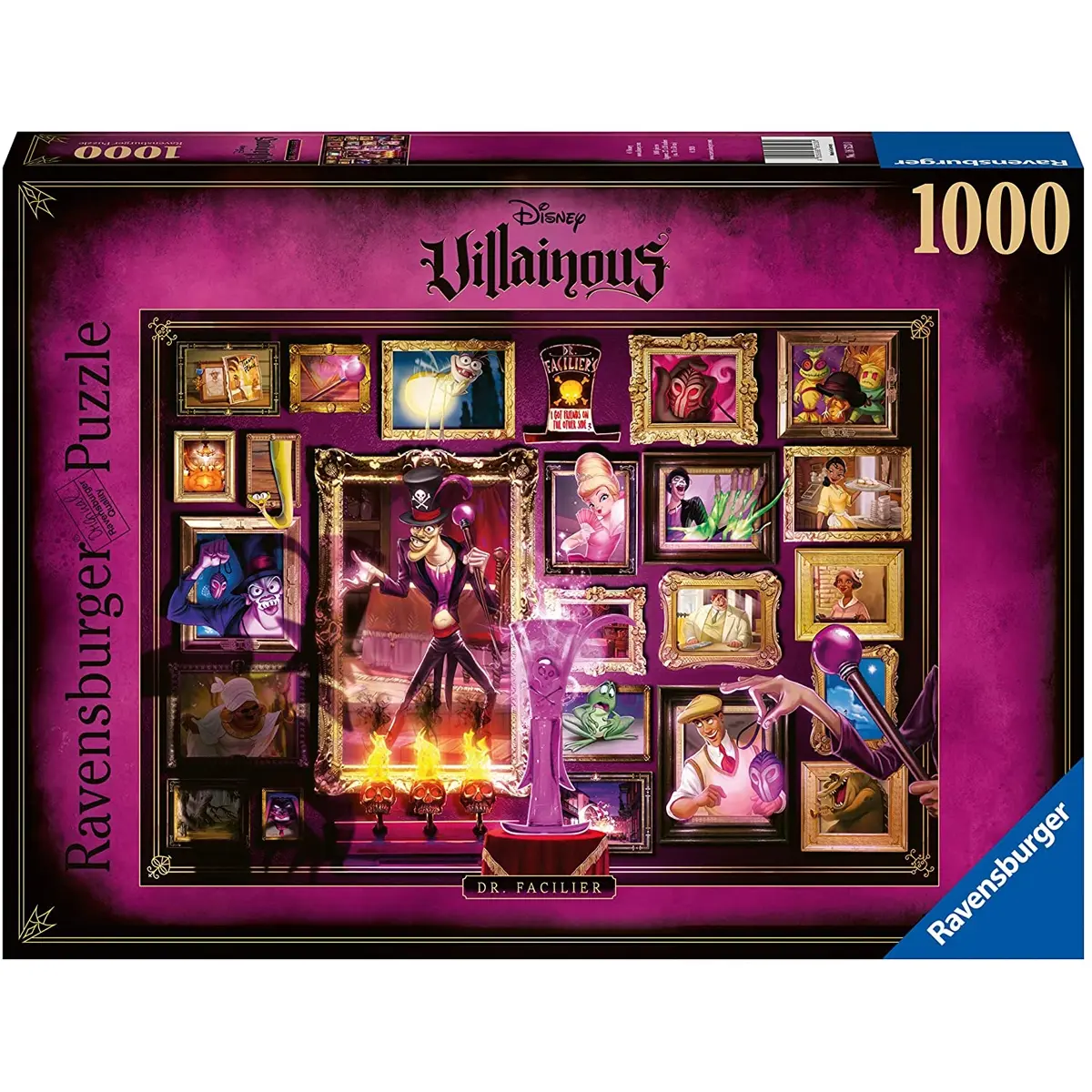 Ravensburger Puzzle Villainous - Dr. Facilier, 1000 delova