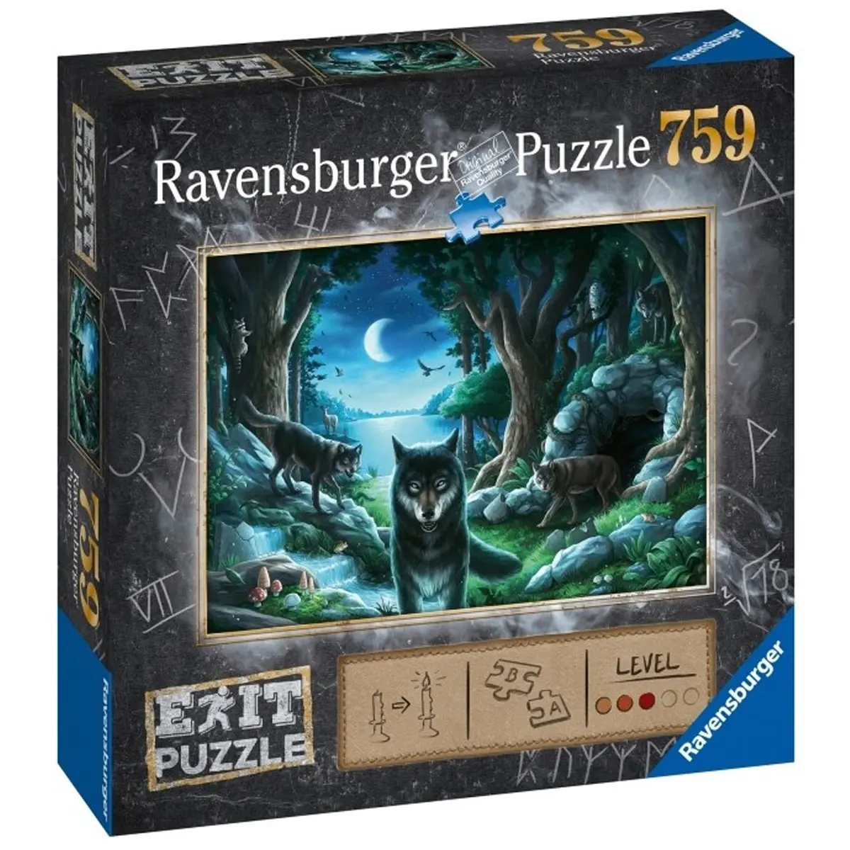 Ravensburger Puzzle Vuk, 759 delova