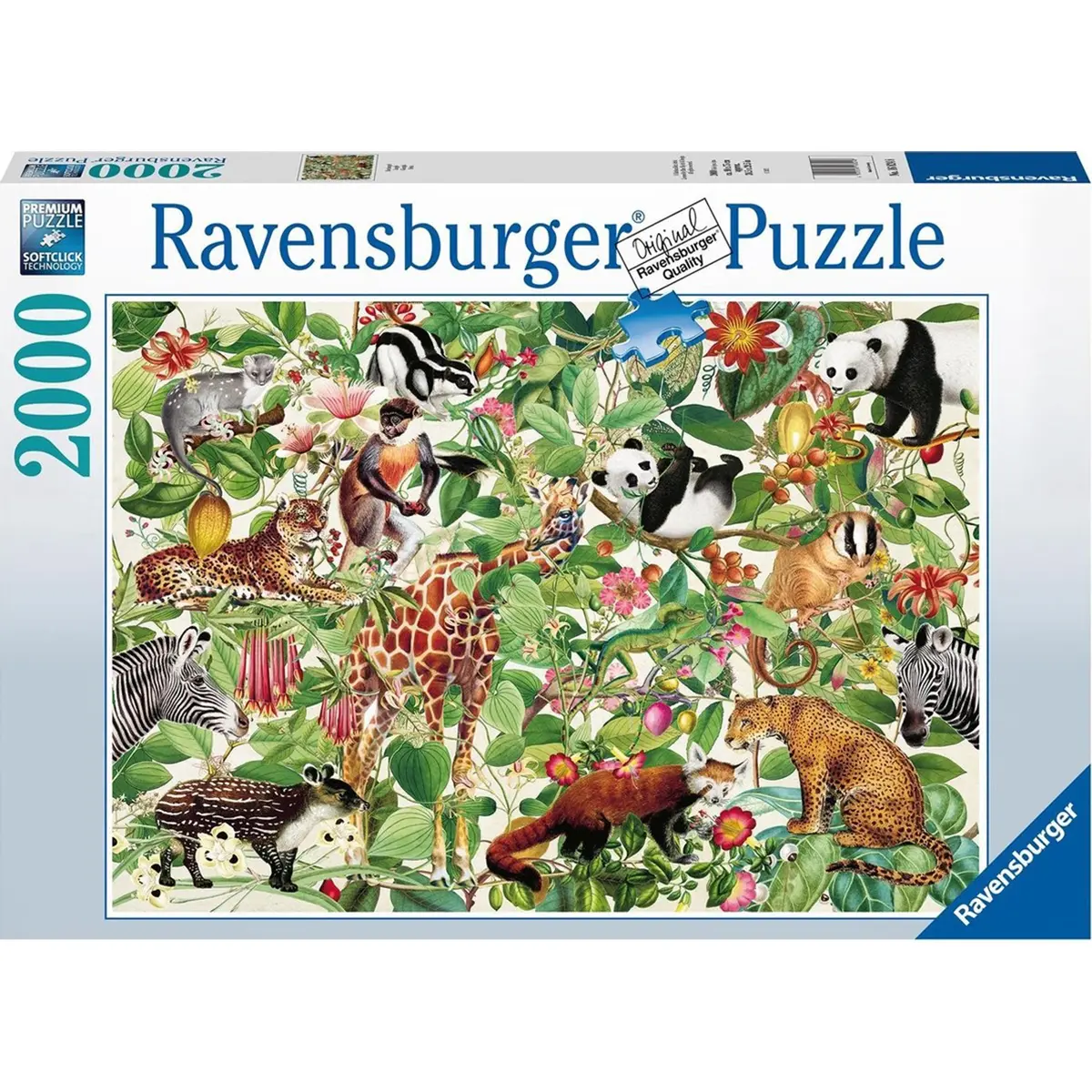 Ravensburger Puzzle Džungla, 2000 delova