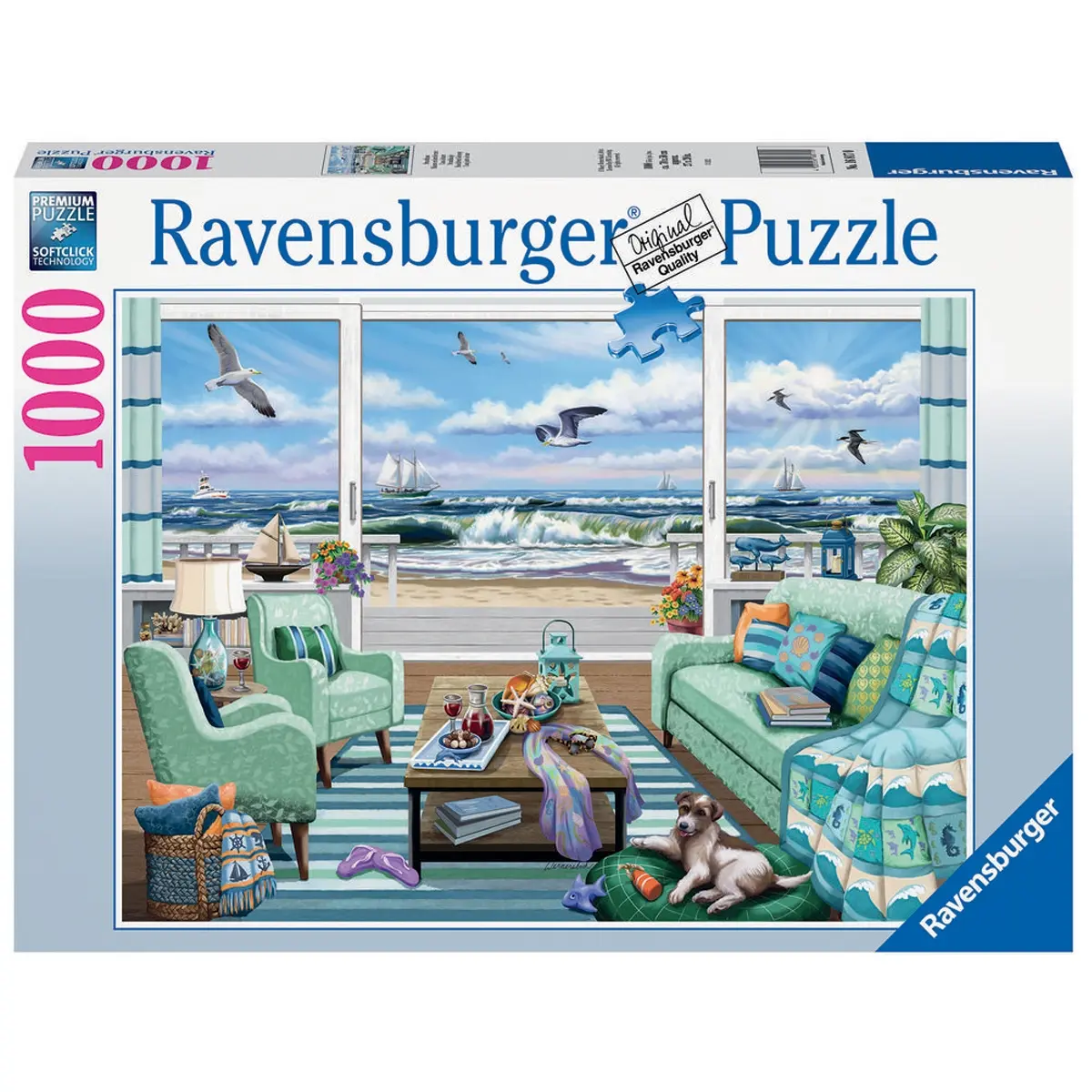 Ravensburger Puzzle Plaža, 1000 delova