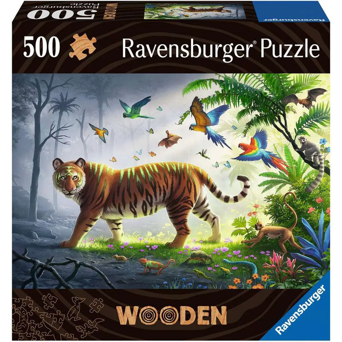 Ravensburger Puzzle Tiger, 500 delova