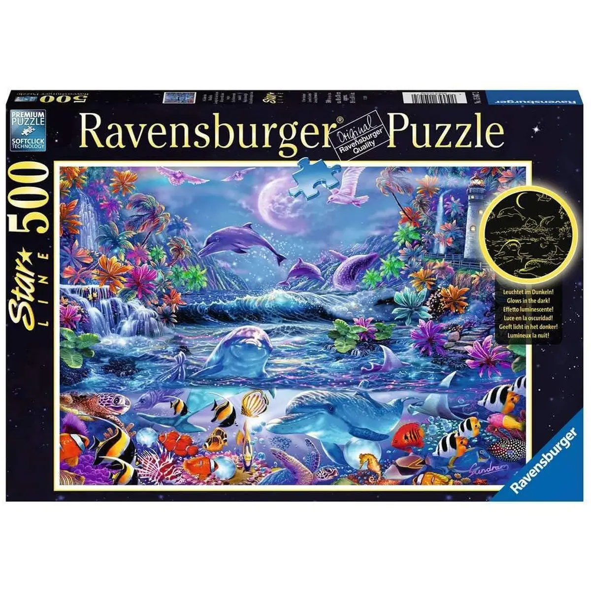 Ravensburger Puzzle Magična mesečina, 500 delova