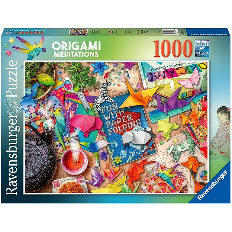 Ravensburger Puzzle Origami, 1000 delova