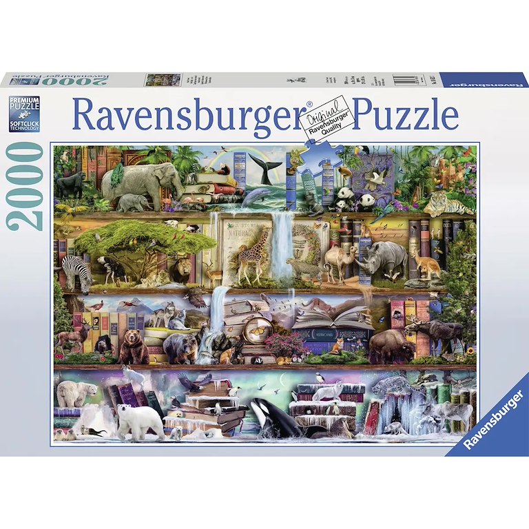 Ravensburger Puzzle Prelepo zivotinjsko carstvo, 2000 delova