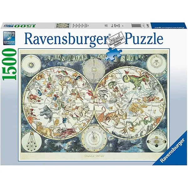 Ravensburger Puzzle Mapa sveta, 1500 delova