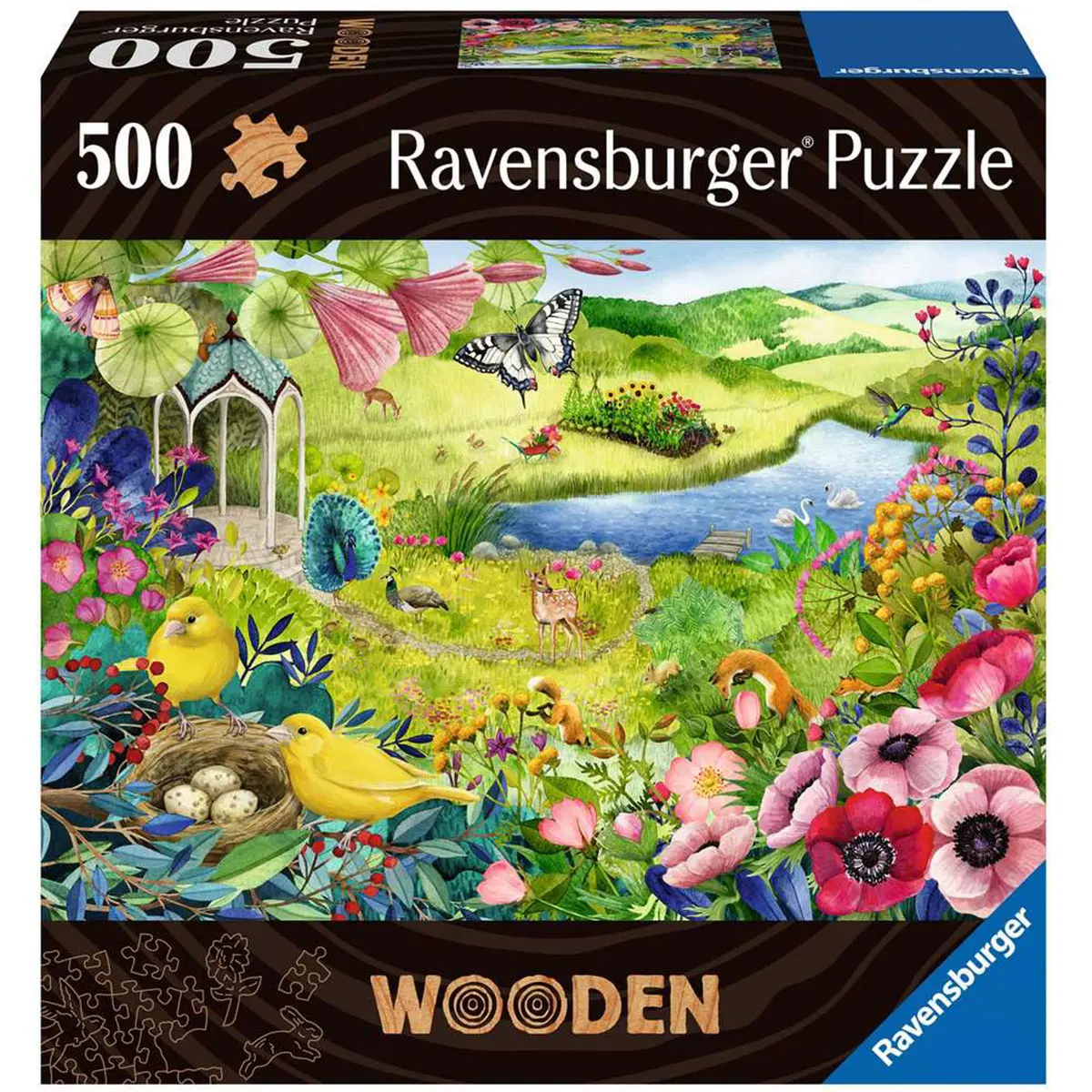 Ravensburger Puzzle Divlji vrt, 500 delova