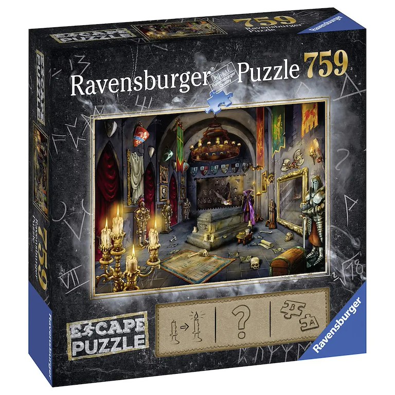 Ravensburger Puzzle Drakulin zamak, 759 delova