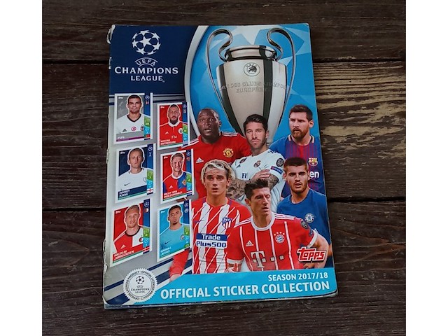 ALBUM CHAMPIONS LEAGUE 2017  18