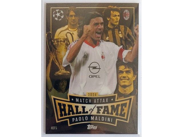 2024/25 Match Attax UCC Paolo Maldini Hall of Fame