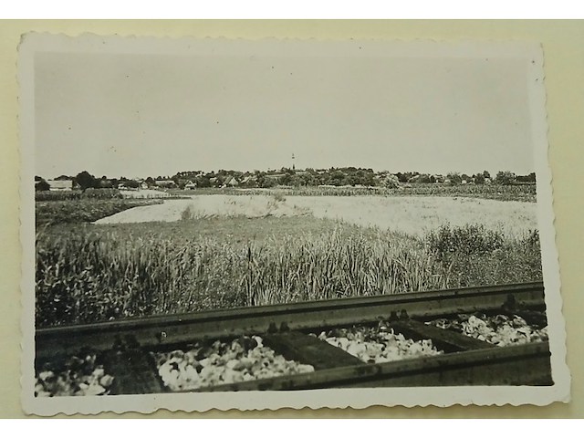 Pogled na mesto Križ sa zapada-1945.