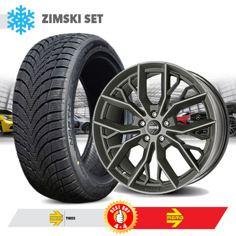 205/60 R16 SET Z MOMO + MOMO MAS MA 5/112