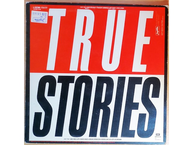 LP TALKING HEADS - True Stories (1986) NM, odlična