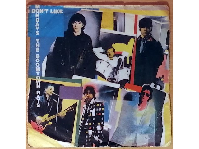 SP BOOMTOWN RATS - I Don`t Like Mondays (1979) VG+/VG