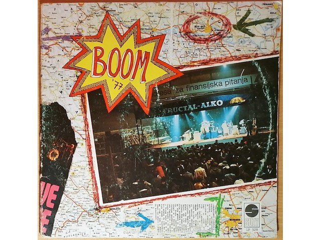 2LP V/A - Boom `77 (1978) SUNCOKRET, ZEBRA, VG+